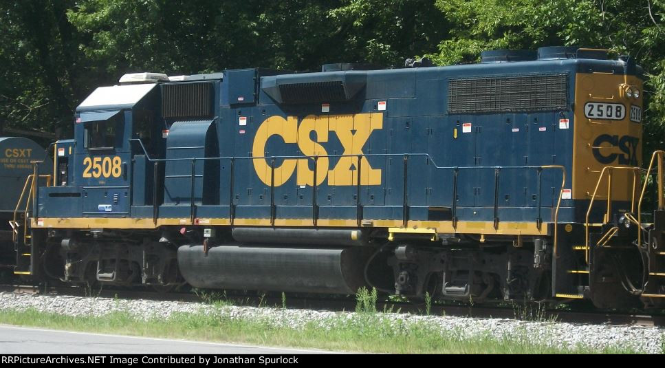 CSX 2508, conductor's side